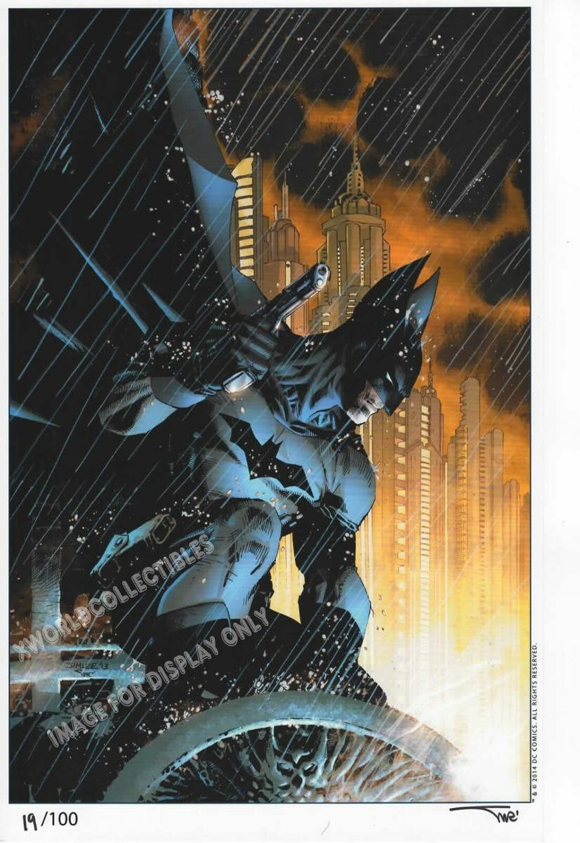 Pin Up Batman Jim Lee Art