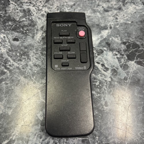 Genuine Sony CCD-TRV Series Video 8 Digital Handycam Remote Control VTR ...