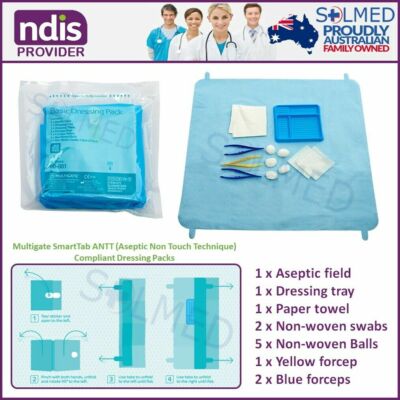 MULTIGATE STERILE BASIC WOUND DRESSING PACK MEDICAL FIRST AID PACK ...