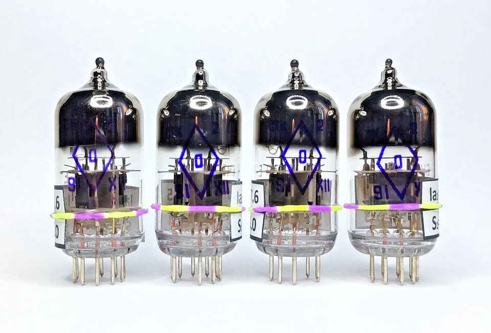 6N3P-E 6N3 (6Н3П-Е) (6385 ECC42) MATCHED QUAD (4pcs) TUBES New NOS | eBay