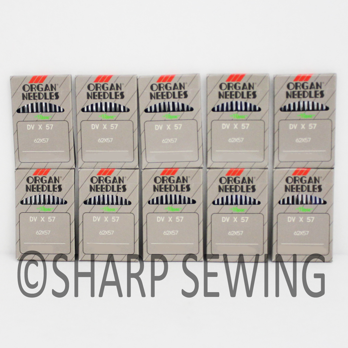 SINGER 300W NEEDLES ( 100 EACH ) #20 ORGAN BRAND 62X57 | eBay