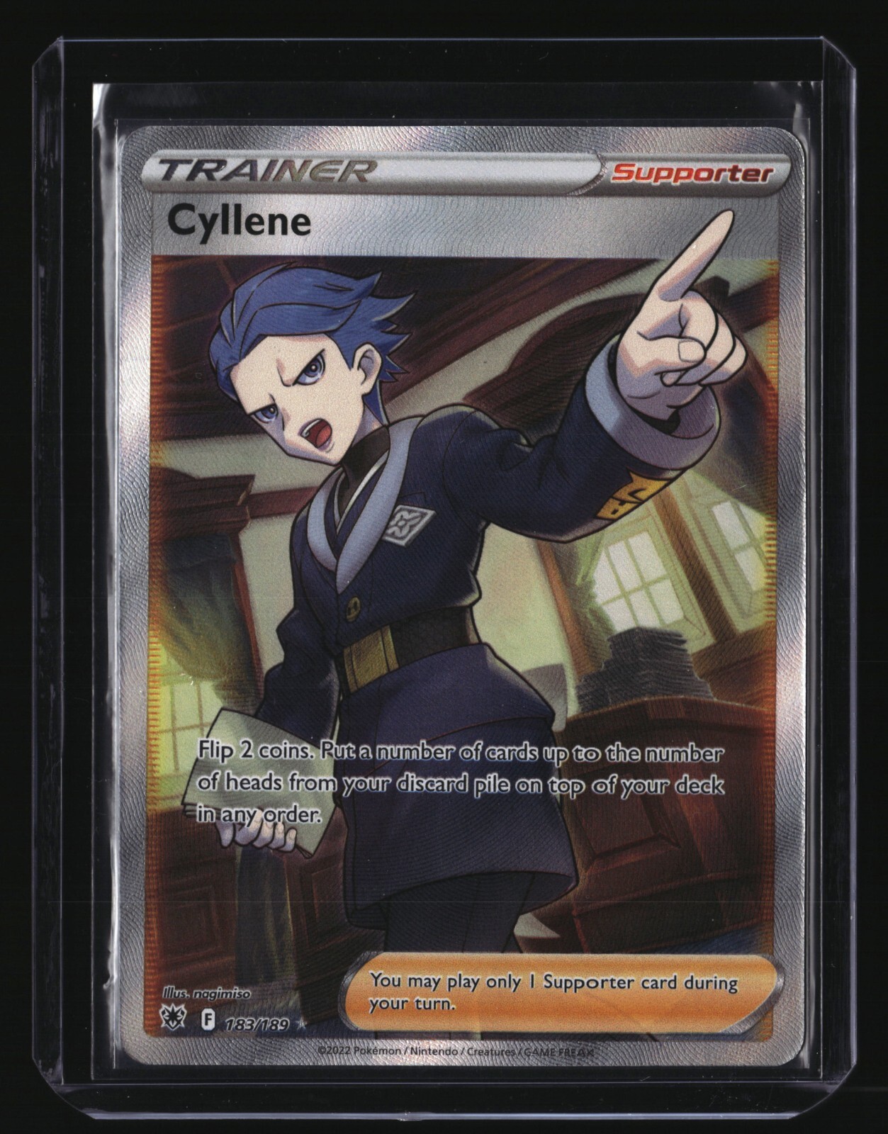 Pokemon CYLLENE 183/189 Full Art Trainer (Astral Radiance) NM/Mint | eBay