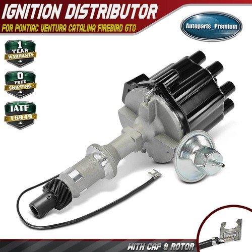 Ignition Distributor for Pontiac Ventura Catalina Firebird Grand Am GTO ...