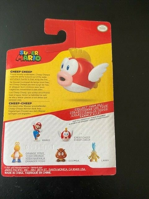 Super Mario 2.5" Figure Dry Bones Peach Monty Shy Guy Cheep Boo Spike ...
