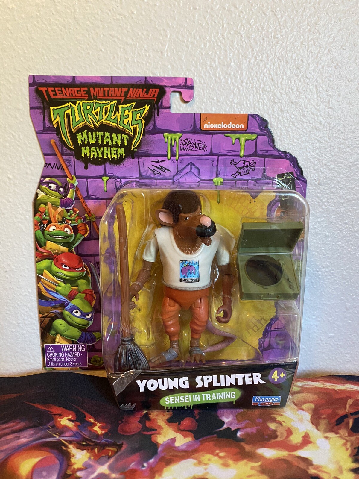 TMNT Teenage Mutant Ninja Turtles Mutant Mayhem Young Splinter NEW ...