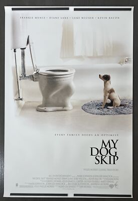 2000 MY DOG SKIP Original Film Poster, 27X40 D/S, RUSSELL, BACON ...