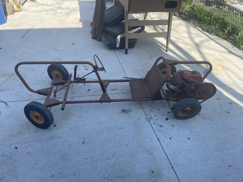 Vintage Go Kart Clinton 2 Cycle Project Yazoo Dragster | eBay