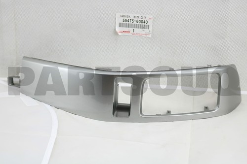 5547560040 Genuine Toyota GARNISH, INSTRUMENT CLUSTER FINISH PANEL, NO ...