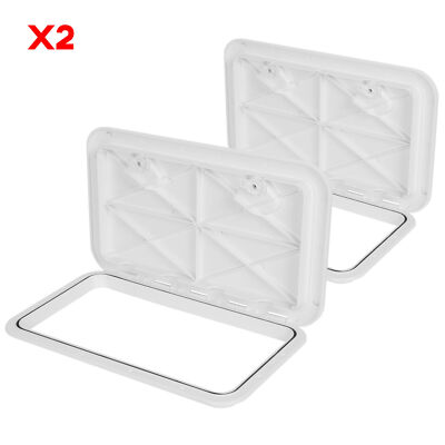 2Pk Deck Marine Access Hatch & Lid 24" x 14" Boat Hatch Handle Marine ...