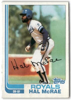 Hal McRae 1982 Topps #625 - K5504 | eBay
