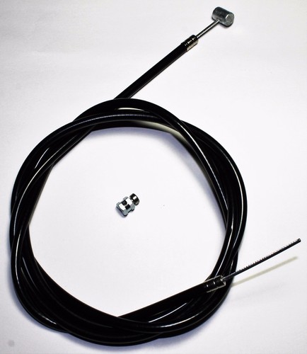 Go Kart Mini Bike Brake Cable 64" long with 3/8" barrel & Wire Stop ...