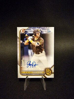 LUCAS DUNN 2022 BOWMAN 1ST BOWMAN PAPER AUTO #PPA-LD | eBay