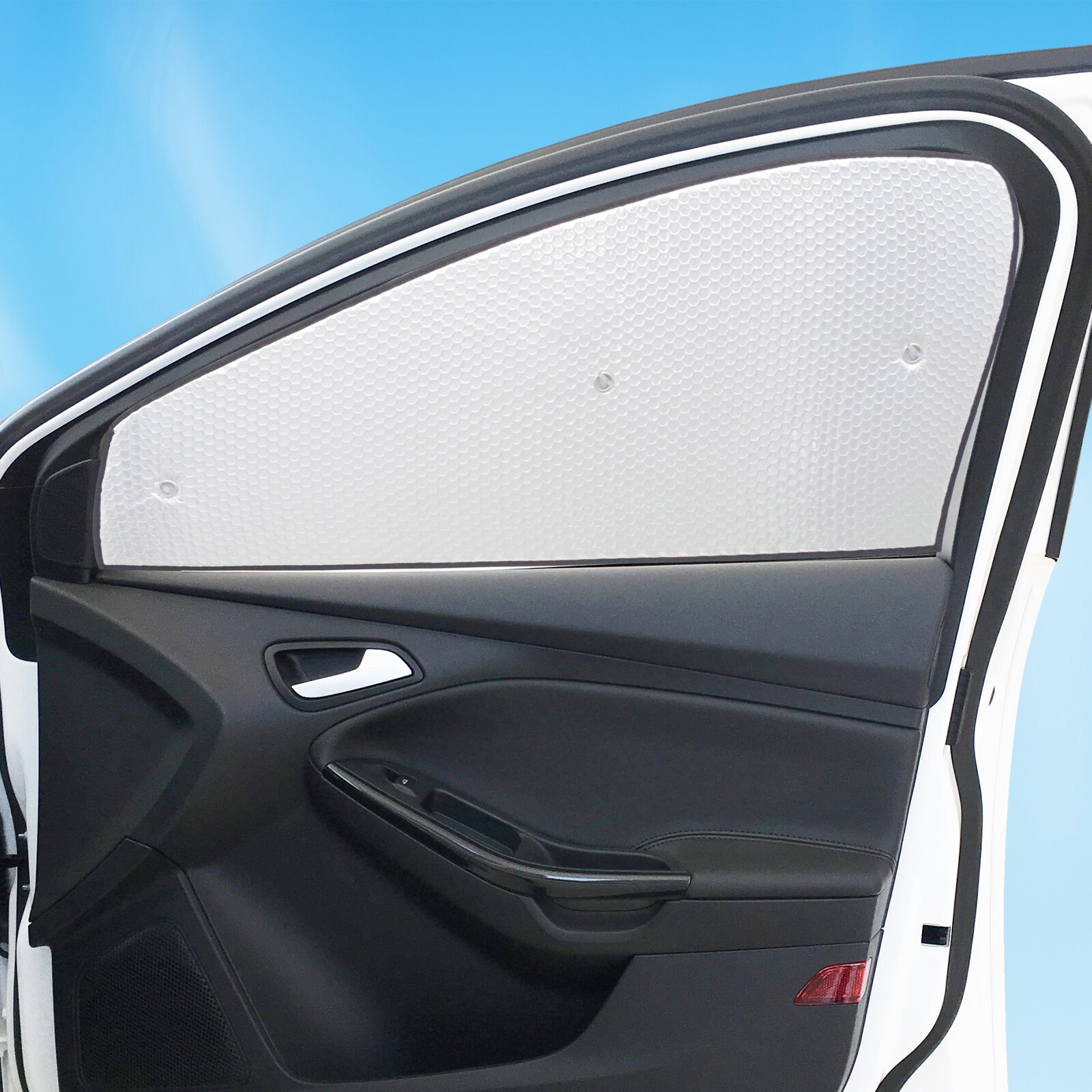 Fit For Ford Fiesta Sedan 4-Door 2011-2019 Side Windows Privacy ...