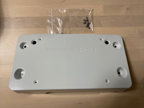 OEM 2019 2020 PORSCHE PANAMERA GTS TURBO S Front License Plate Frame ...