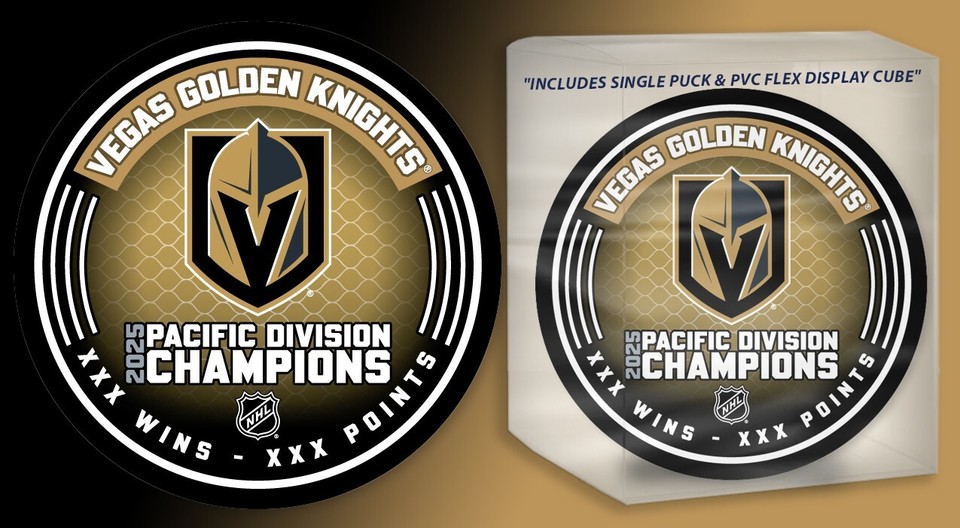 2025 NHL VEGAS GOLDEN KNIGHTS NHL STANLEY CUP PACIFIC DIVISION ...