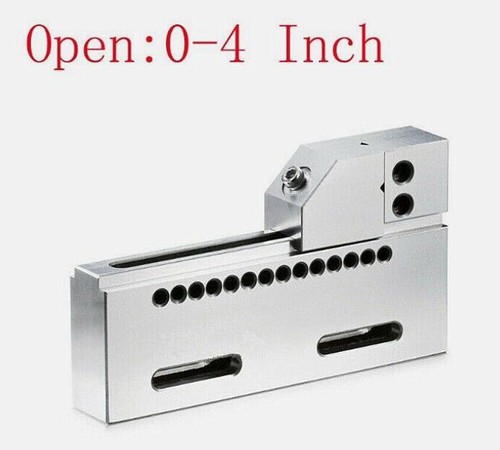 4" CNC Wire EDM Vise High Precision SUS440 Stainless Steel 100mm Jaw ...