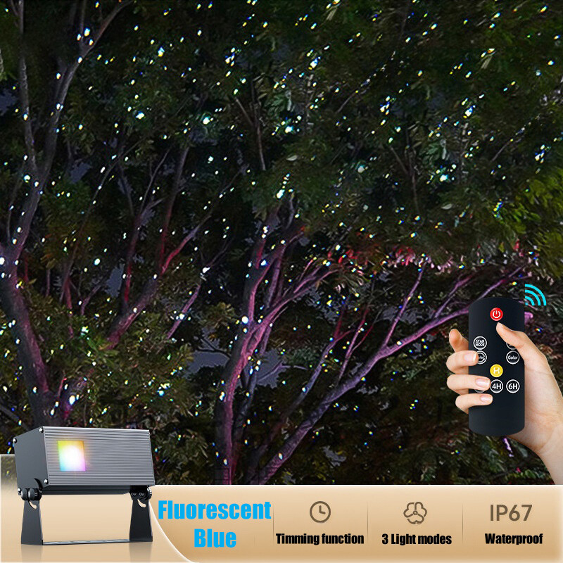 10W-30W Dynamic Firefly Laser Projection Light IP67 Mulit-color GOBO ...