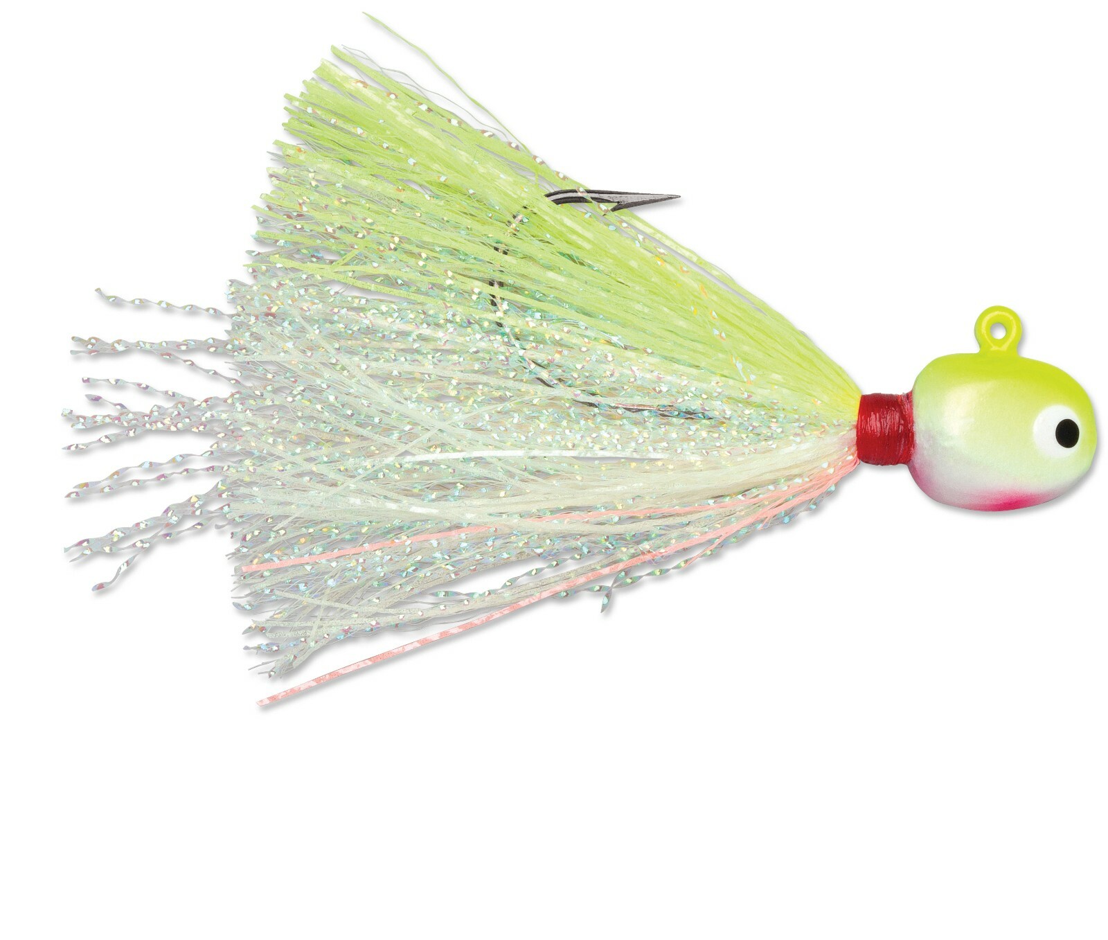 VMC Hot Skirt Glow Jig 2 pack Walleye & Panfish Glow-in-the-Dark ...