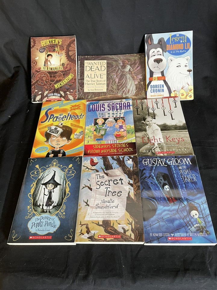 Scholastic Childrens Books Lot of 9 Books Various Titles New | eBay