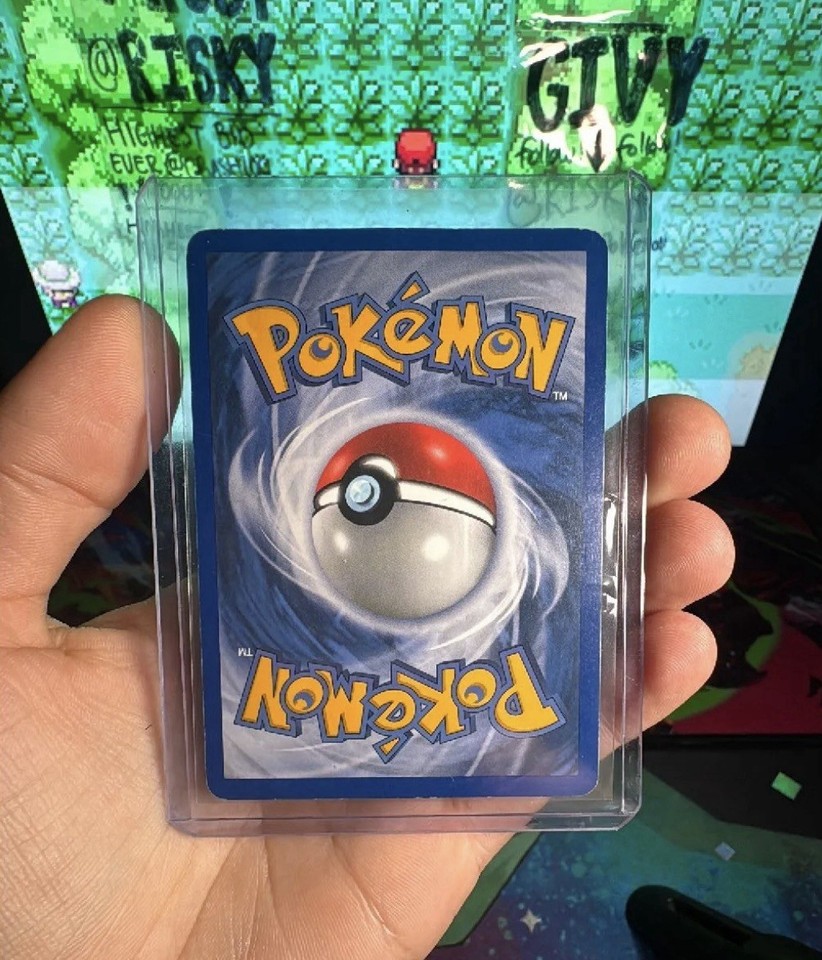 Rayquaza Gold Star ⭐️ Mouth swirl 💫EX Deoxys Ultra Rare Holo Pokemon ...