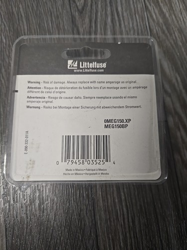 Littelfuse MEG150BP Stud Mount Fuse | eBay