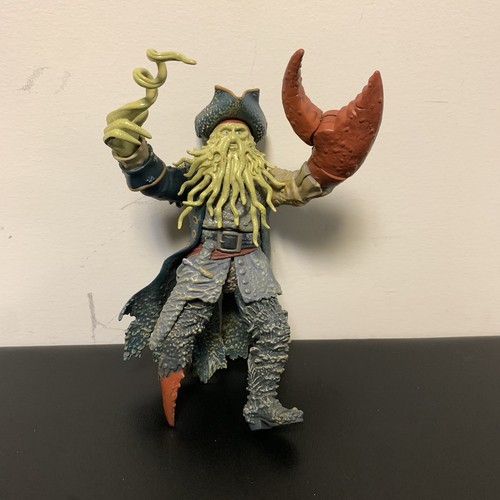 Davy Jones Action Figure Pirates Of The Caribbean 7-1/2" Zizzle Disney ...