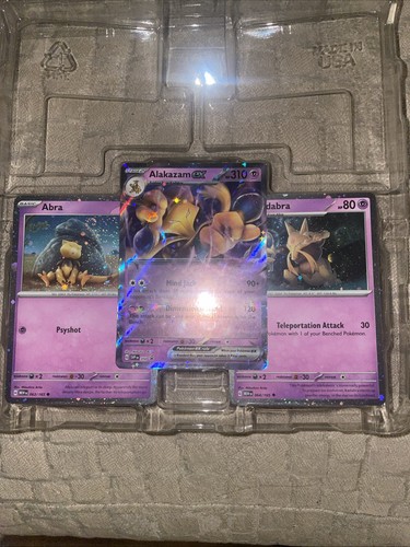Pokemon 151 Abra Kadabra Alakazam EX Black Star TCG Promo Set | eBay
