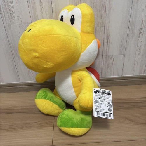 Yoshi Yellow Super Mario Plush Doll XL Large Waterproof Used | eBay