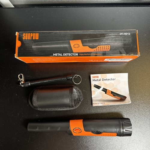 SUNPOW Metal Detector Pinpointer OT-MD12 Handheld Pin Pointer Wand ...