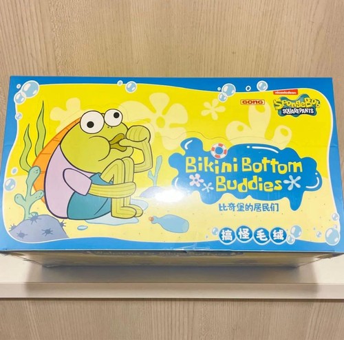 POP MART Bikini Bottom Buddies Plush Assort Box SpongeBob Official ...