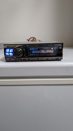 Alpine Car Audio Stereo CDA-9851J MP3/WMA CD Player slide touch | eBay