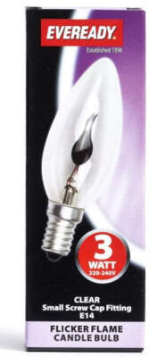 Eveready 3W SES Flicker Flame Candle Light Bulbs Bulk Prices | eBay UK