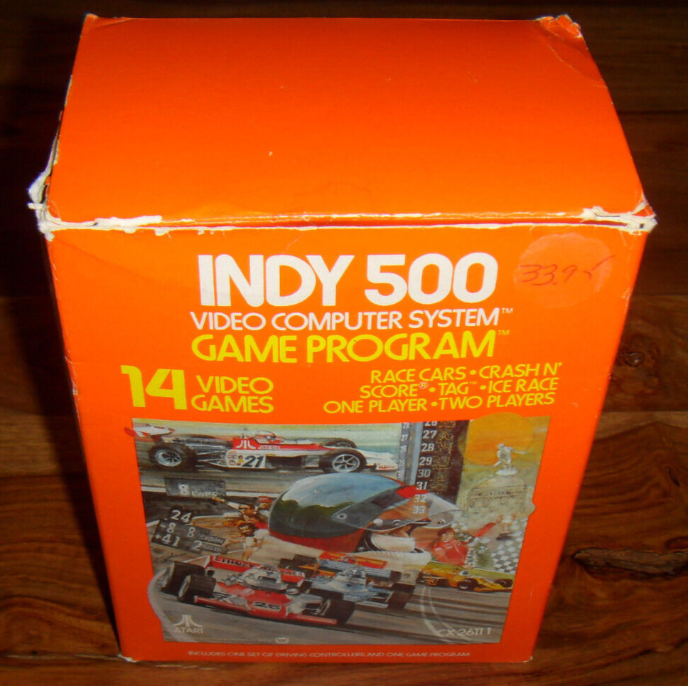 Indy 500 Atari 2600 - Prix - Photo - Présentation