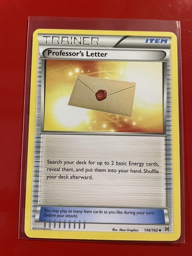 Pokémon TCG Professor's Letter BREAKthrough 146/162 Regular Uncommon | eBay