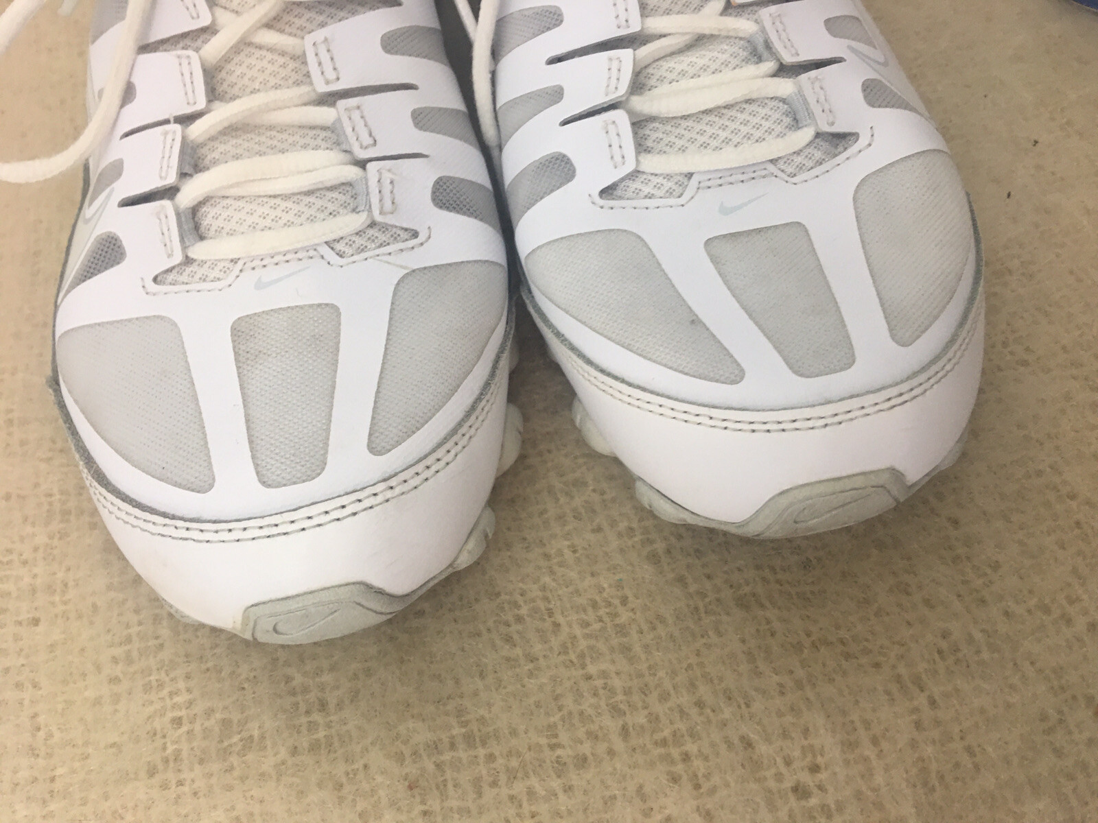 Nike Reax 8 TR Mesh Leather Mens Shoes White (621716-… - Gem