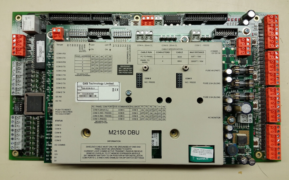 AMAG Symmetry G4S M2150 DBU 7000-5336-ELV Access Control PCB | eBay
