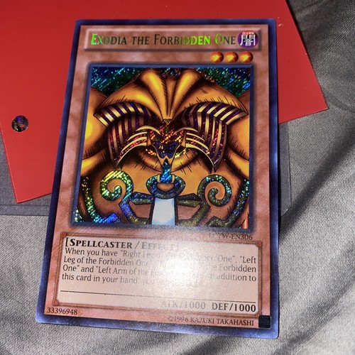 NM LCYW-EN306 • EXODIA THE FORBIDDEN ONE • SECRET RARE • UNLIMITED ...