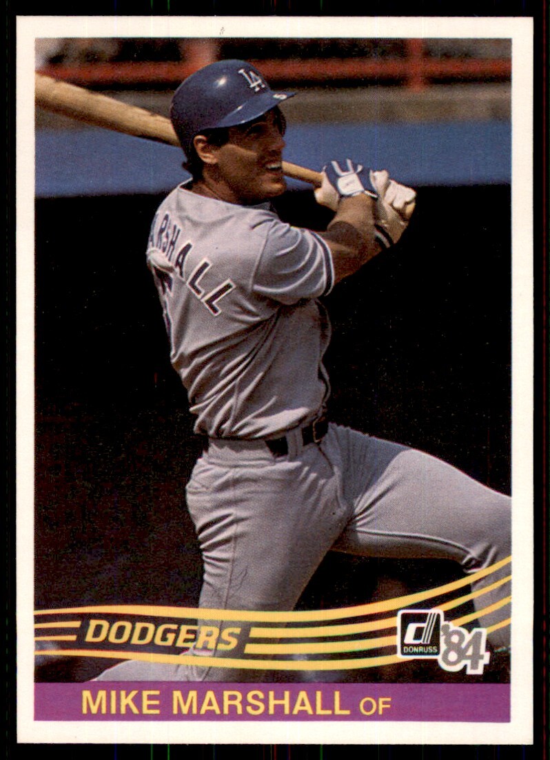 1984 Donruss. Mike Marshall . Los Angeles Dodgers #348 | eBay