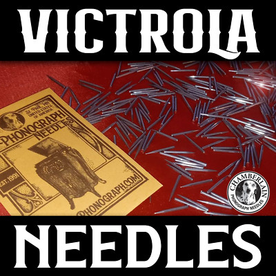 400 Mixed Tone Victrola Needles: Medium- Loud- Soft & Spearpoint for ...