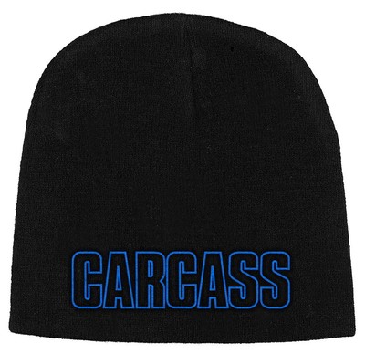 Carcass Logo Black Beanie Hat NEW OFFICIAL | eBay