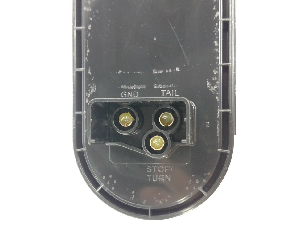 6" Oval Amber LED Turn Signal Light, "MIRAGE" Series LEDs w/ Clear Lens ...