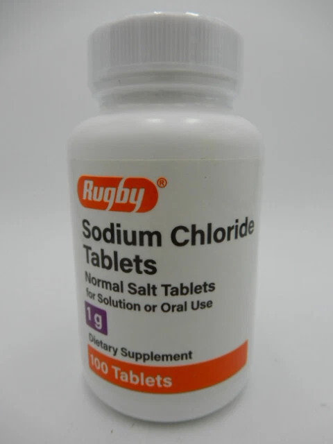 Sodium Chloride Tablets Gm, USP Normal Salt Tablets 2x500, 46% OFF