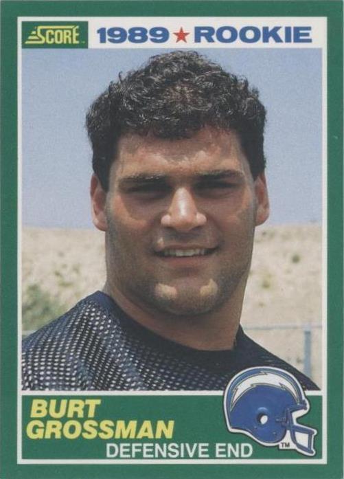 1989 Score - Burt Grossman #252 (RC) for sale online | eBay