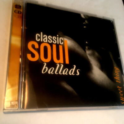 CLASSIC SOUL BALLADS - SWEET THING - 2 CD SET - TIME LIFE - 1STPR NMINT ...