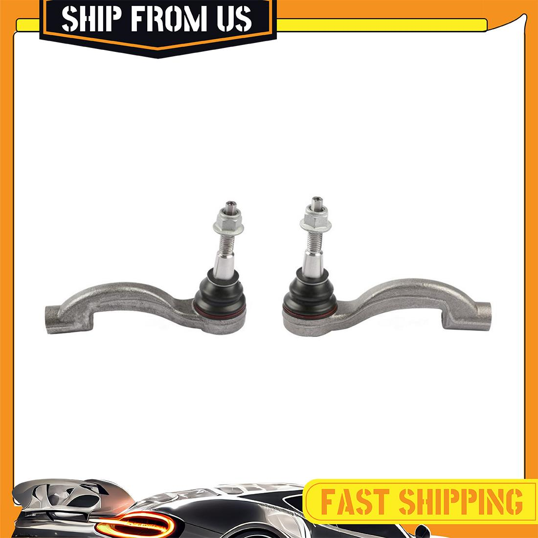 2PCS Suspensia Front Outer Tie Rod Ends For Cadillac ATS 2013-2019 | eBay