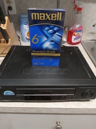 SONY SLV-679HF VCR Recorder VHS Player TESTED WORKING No Remote | eBay