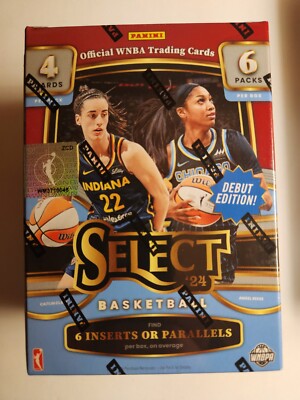 2024 Panini Select WNBA Basketball Blaster Box - Sealed NEW - Caitlin ...