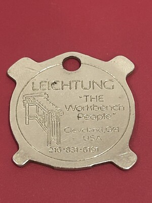 Vintage Leichtung Workbench Advertising Registered Key Ring Postage ...