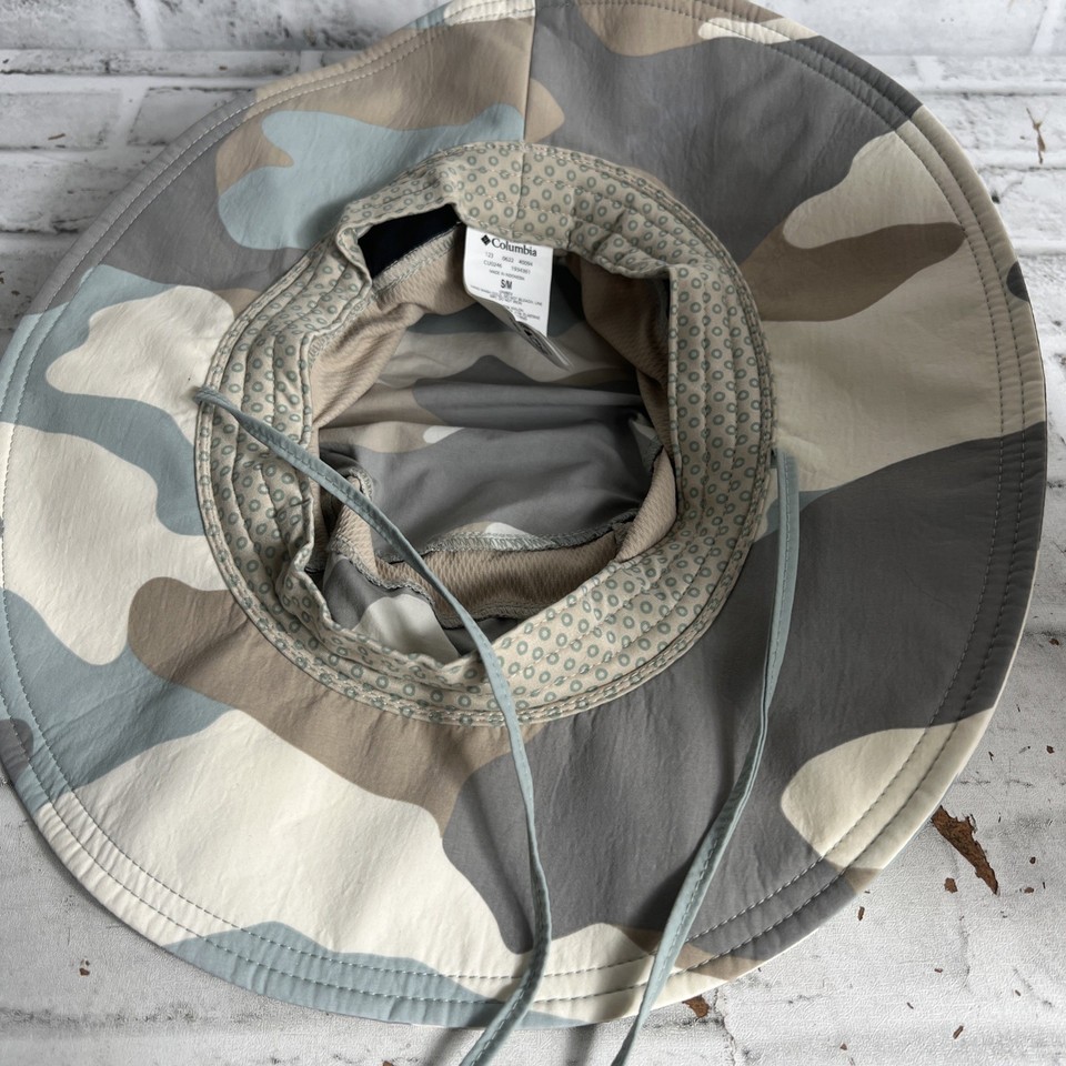 Columbia Bora Printed Booney Hat Unisex Size S/M Camo Hike | eBay