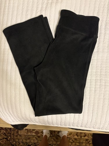 Jessica Simpson Active Black Velour Yoga Pant, Medium | eBay